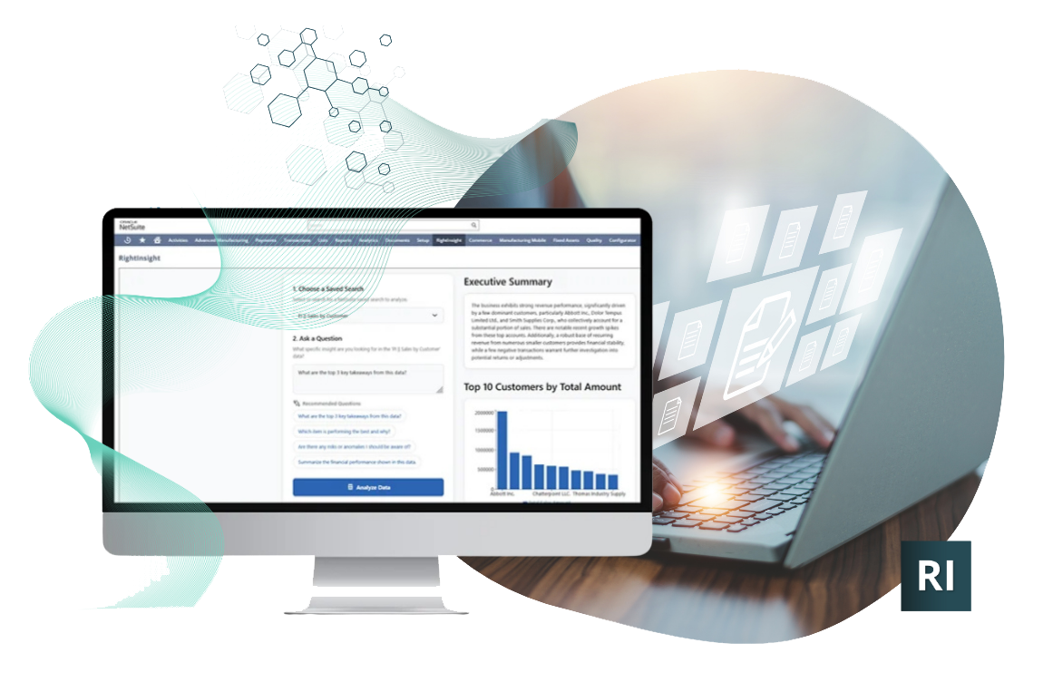 Generate Multi-Level NetSuite Reports Instantly with RightInsight AI