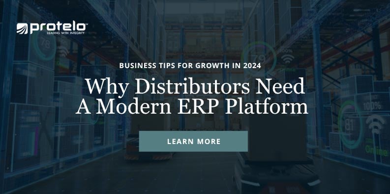 Why Distribution Companies Need a MODERN ERP Platform