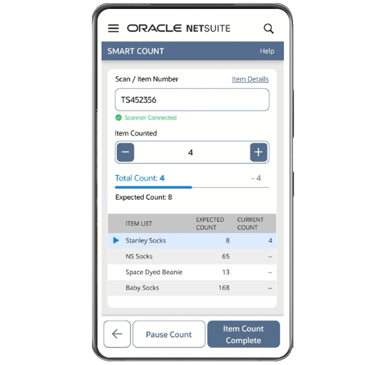 NetSuite Smart Count overview