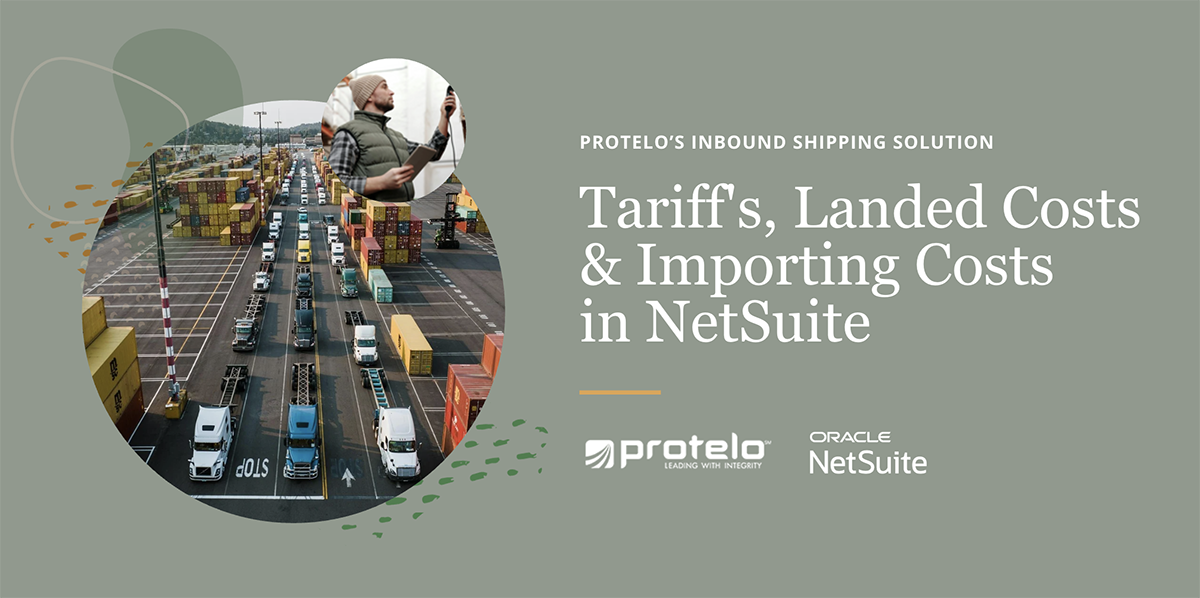 NetSuite Inbound Shipping, Tariffs & Landed Costs
